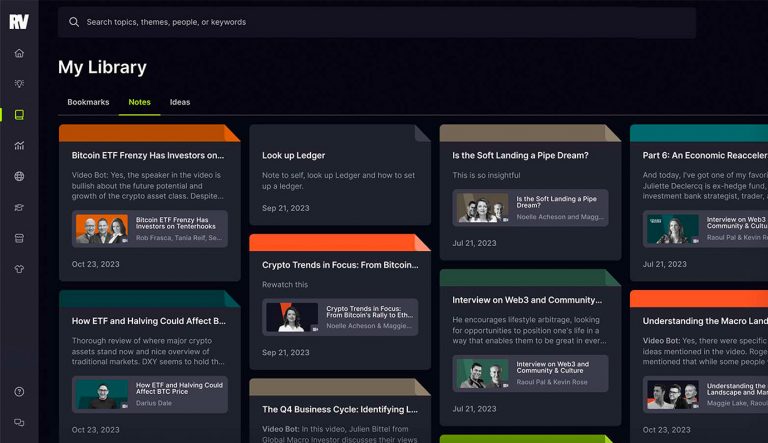 Real Vision — Knowledge x Tools x Network = Success