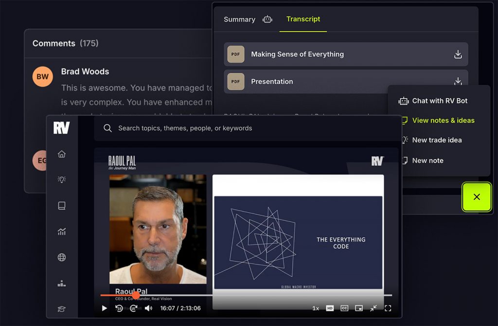 Unlock Raoul Pal's "Everything Code"